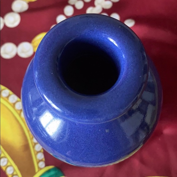 Ronuk | Accents | Ronuk Antique 92s Handmade Royal Blue Vase 6 | Poshmark
